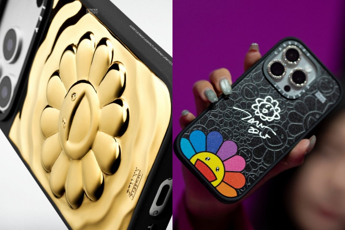 CASETiFY村上隆聯名手機殼第三波新作太生火！18K金花花波紋手機殼、花花人形耳機保護殼，每件都好想帶回家 - WEPEOPLE CLUB